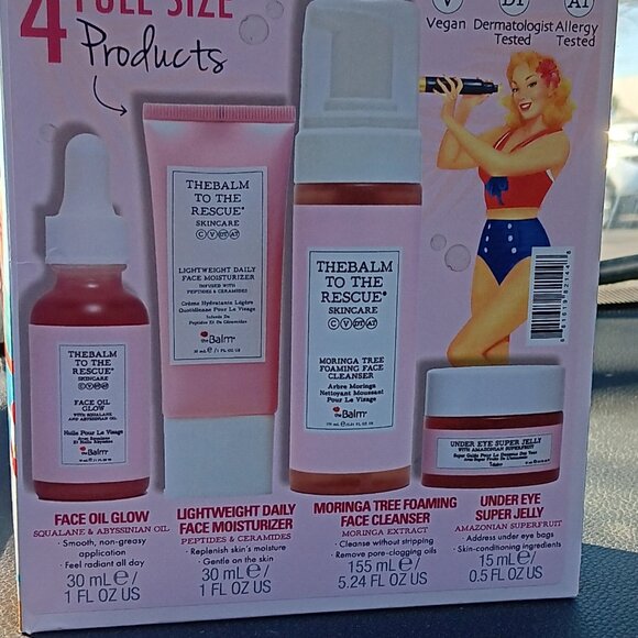 theBalm | Skincare | The Balm 4 Full Size Set The Rescue Skin Set Vegan ...